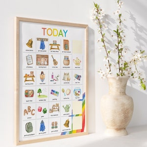 Editable Kids Daily Routine Cards for Classroom Schedule | Preschool ...