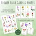 FLOWER Flash Cards and Poster Printable Safari Ltd Flower - Etsy Canada