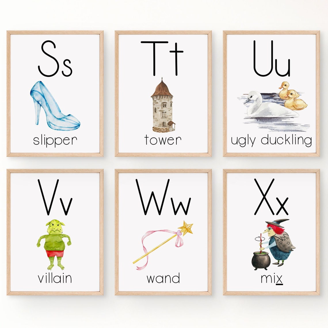 Fairy Tale Alphabet Posters | Large Fairy Tale Alphabet Cards for ...