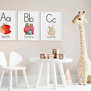 Fairy Tale Alphabet Posters | Large Fairy Tale Alphabet Cards for ...