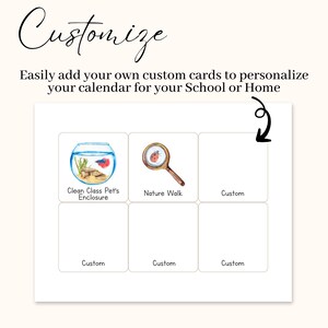 Editable Classroom Calendar, Homeschool Calendar Printable US Canadian ...