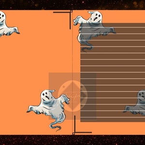 Spooktacular| Ghost Halloween| Digital Paper |spooky Halloween ...