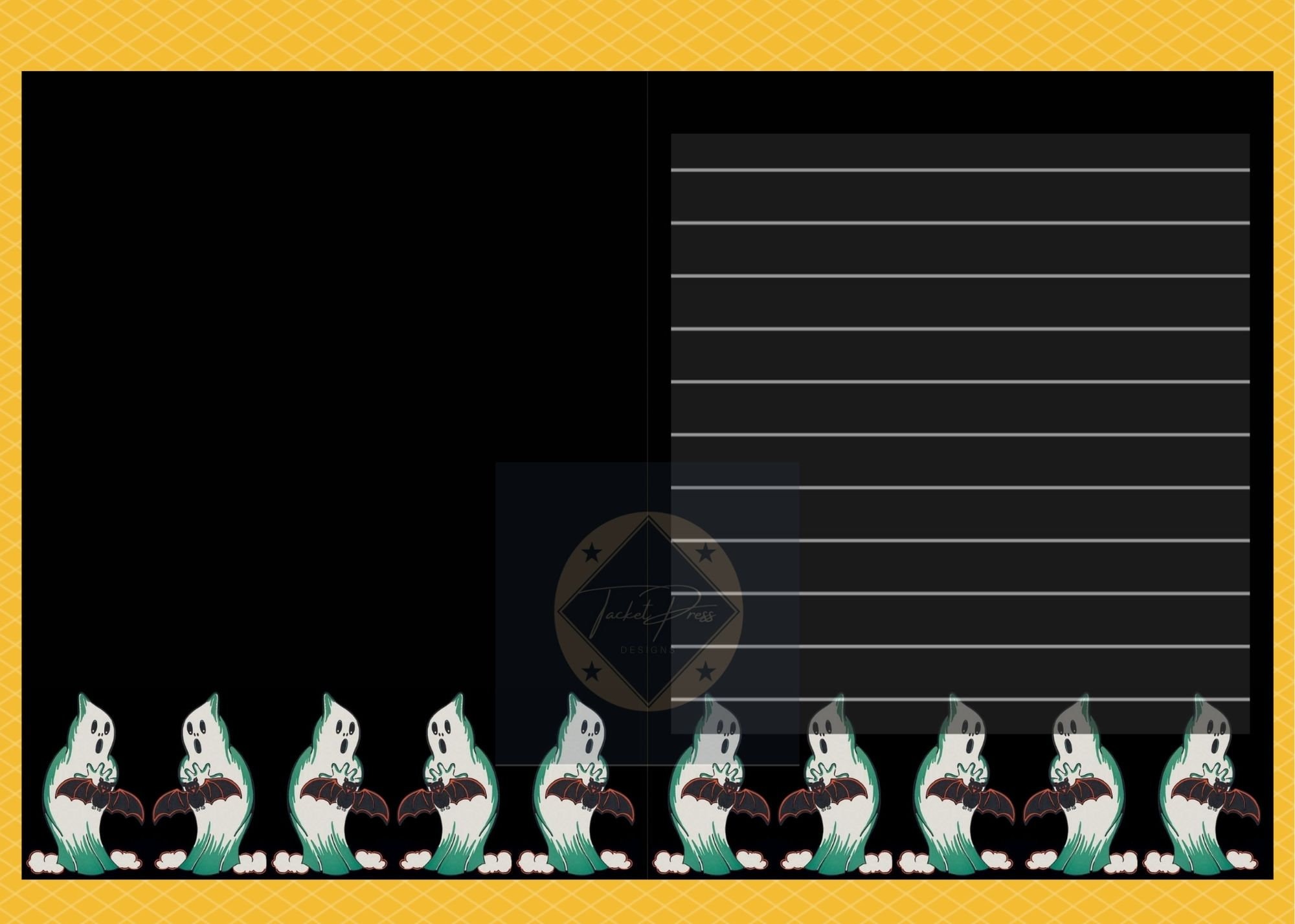 Spooktacular| Ghost Halloween| Digital Paper |spooky Halloween ...