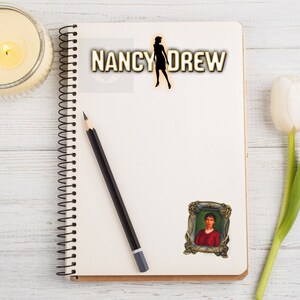 Nancy Drew Nancy Drew Clip Art Printable Digital Stickers Planners ...