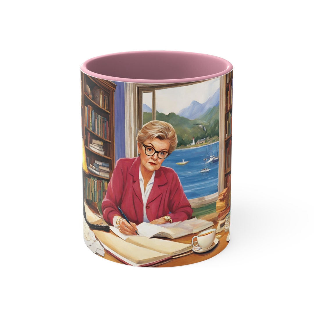 Jessica Fletcher Mug | Murder She Wrote Mug | Original Artwork ...