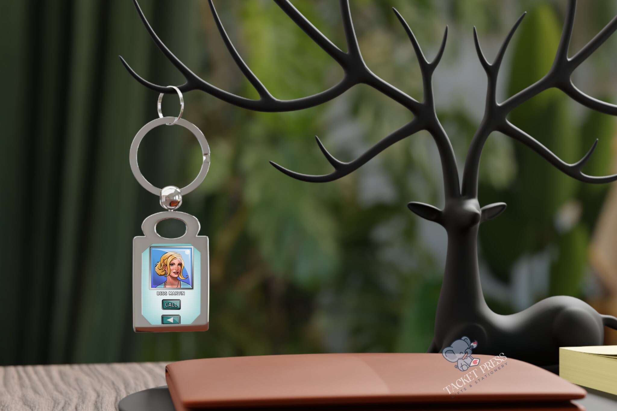 Bess Marvin Keychain | Nancy Drew Keychain | Sleuthing Style for Your ...