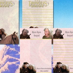 The Princess Bride printable Writing Paper digital Paperprintable ...