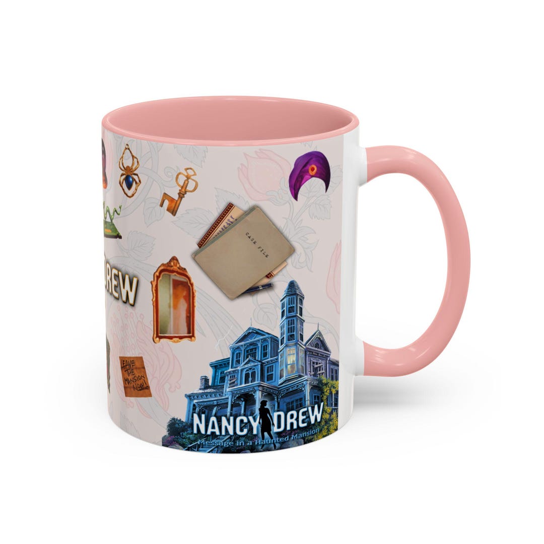 Nancy Drew Inspired Mystery Lover's Coffee Mug | Accent Coffee Mug 11oz ...