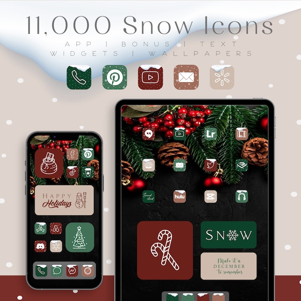Christmas iPhone App - Etsy