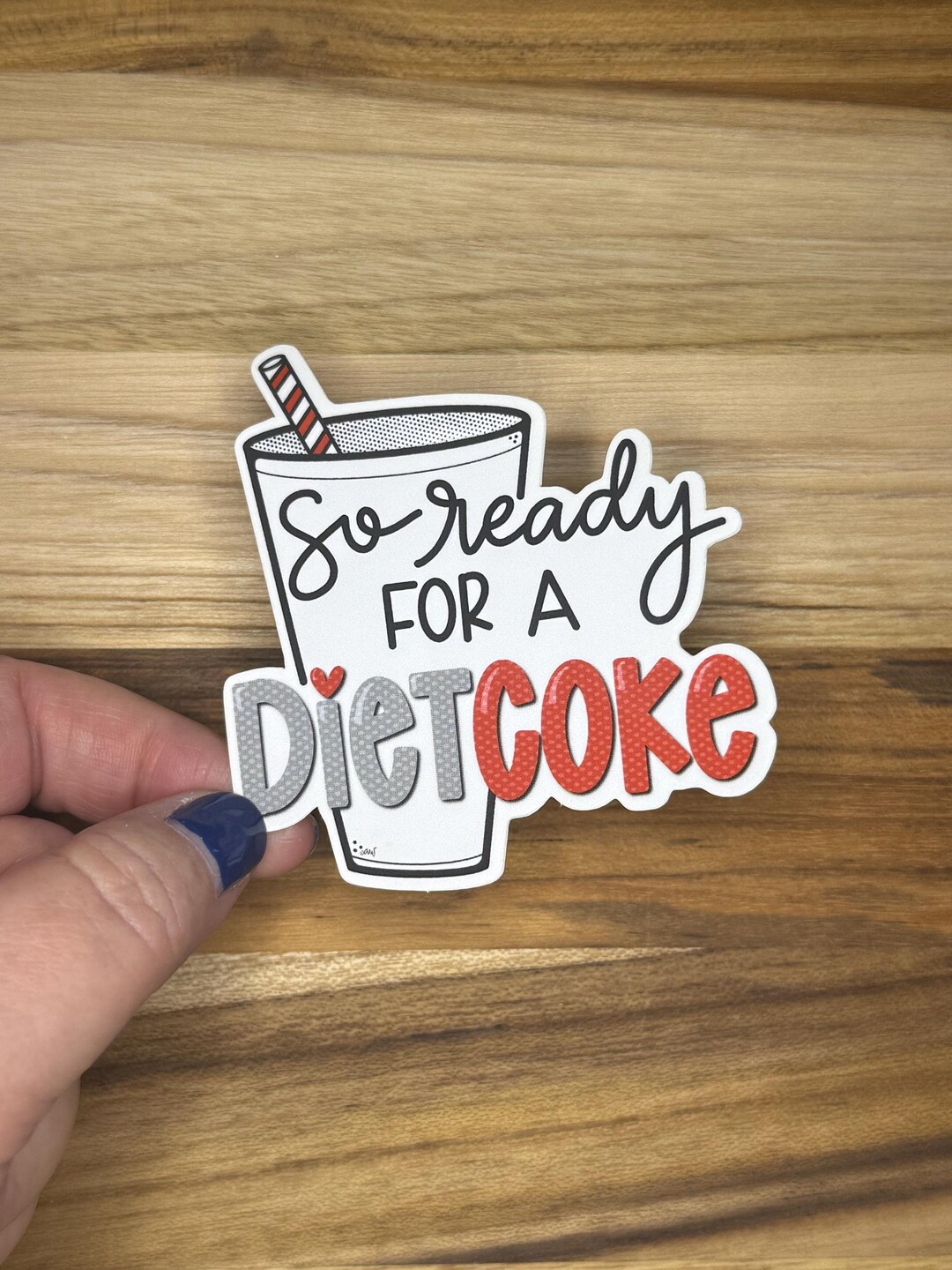 So Ready for A Diet Coke Sticker | Coca Cola | Gift for Mom | Crispy ...