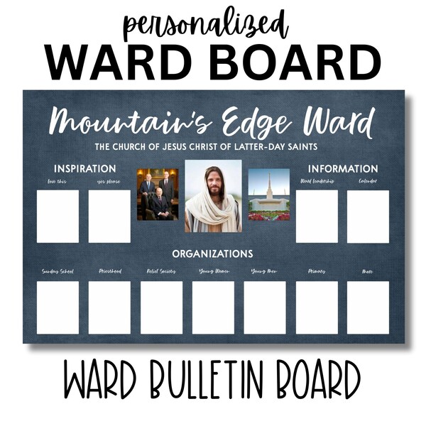 Church Bulletin Board - Etsy