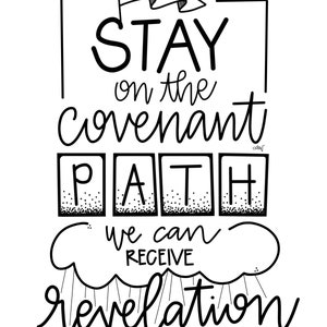 Stay on the Covenant Path BUNDLE - Etsy