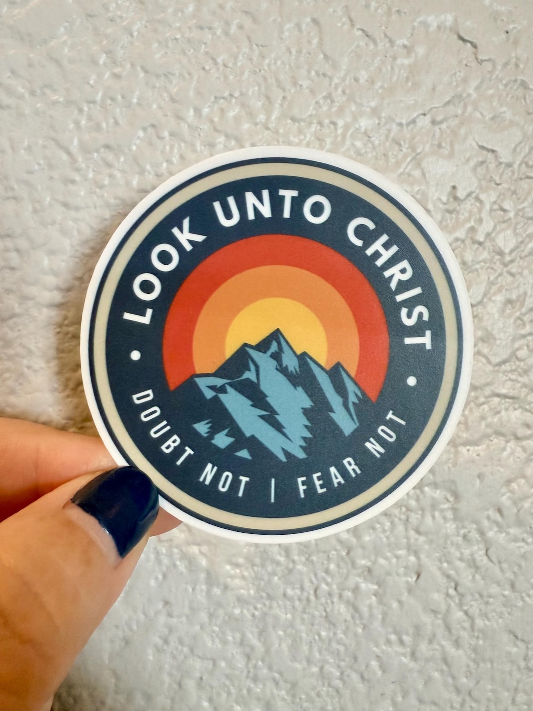 DO+CO 6:36 Look Unto Christ | Doubt Not, Fear Not Sticker | D&C 6 | LDS ...