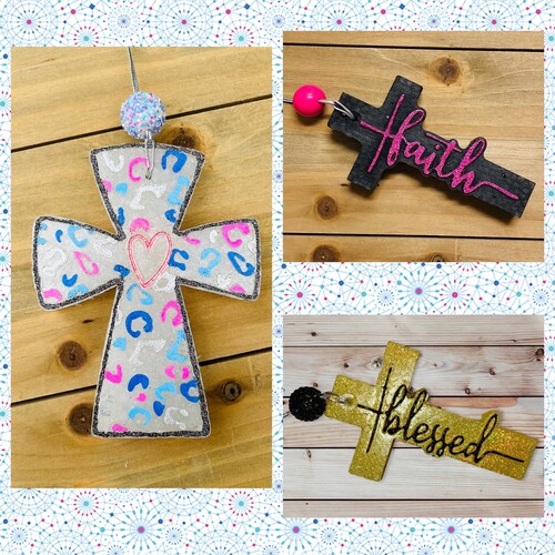 Cross Car Freshies Cross Car Freshy Car Freshie Car - Etsy