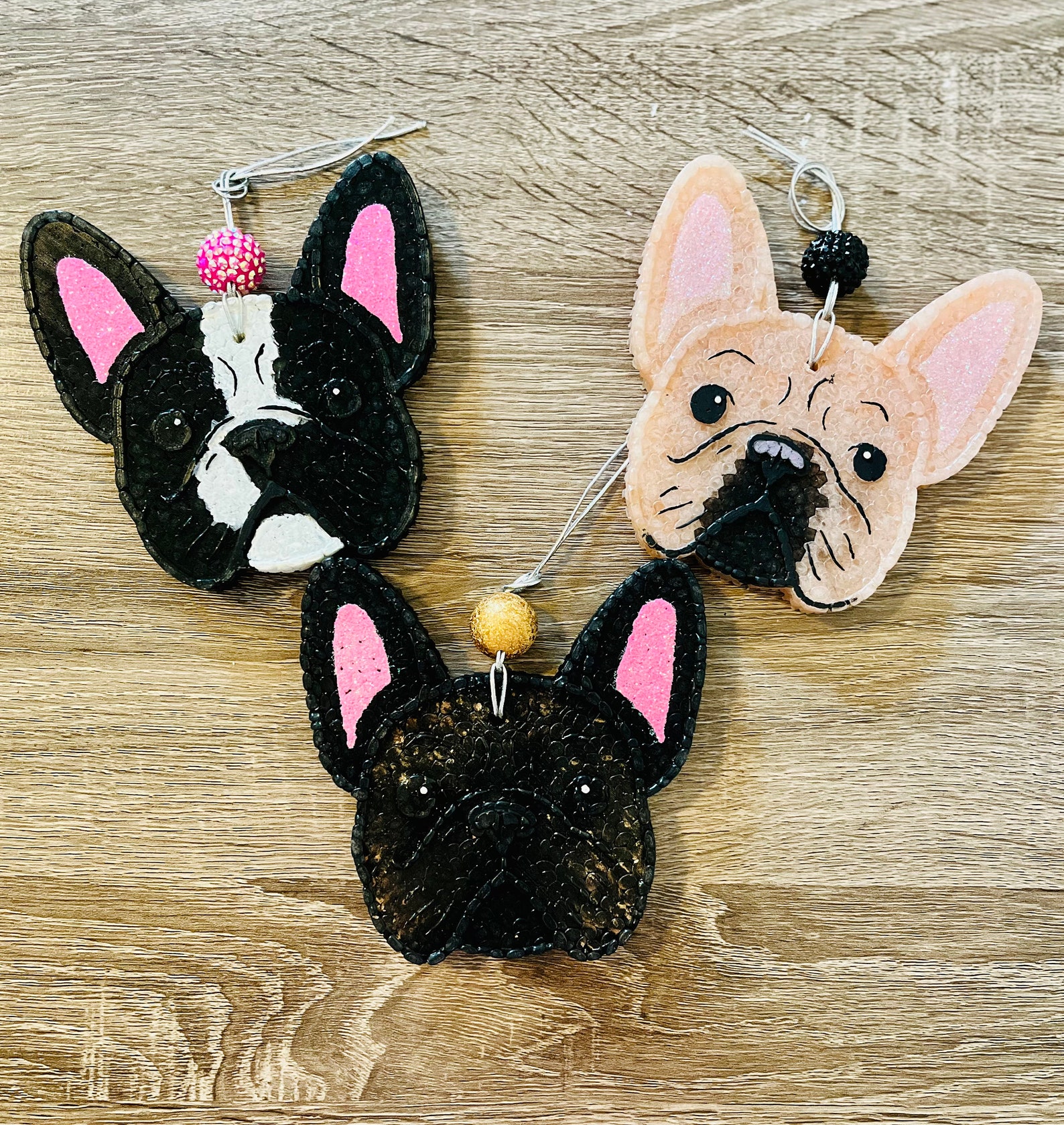 Frenchie | French Bulldog | Freshie | Air Freshener - Etsy