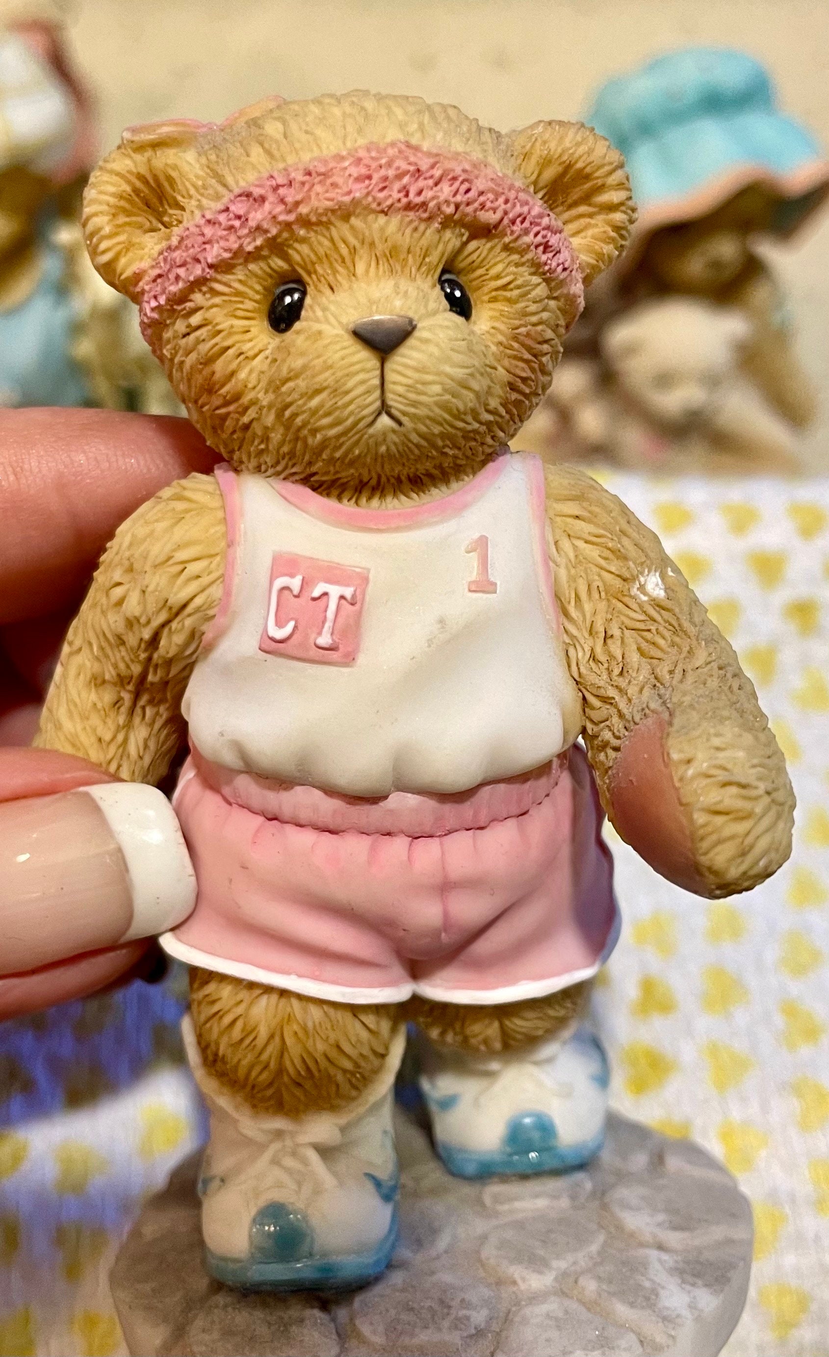 Vintage Cherished Teddies Figurine Collection Bundle of 7 Rare Finds ...