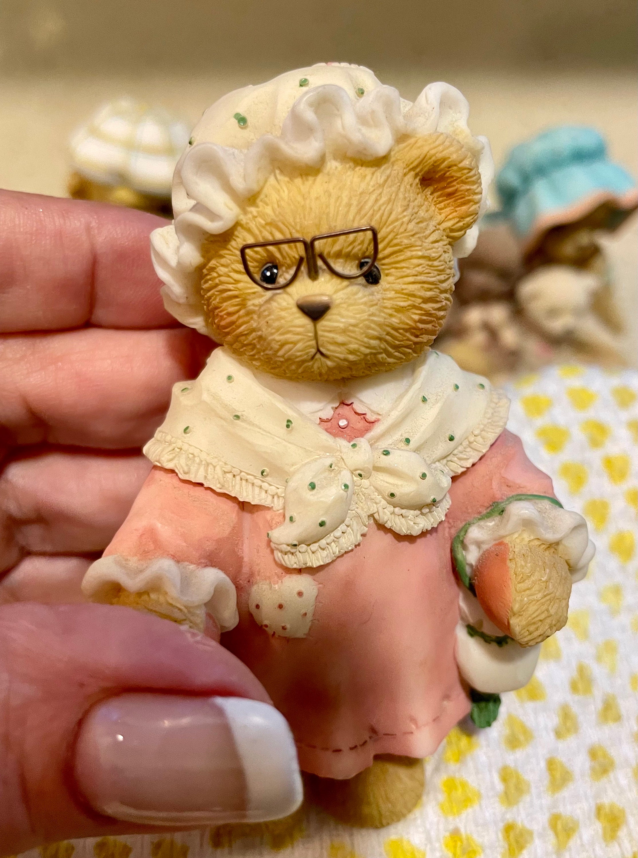 Vintage Cherished Teddies Figurine Collection Bundle of 7 Rare Finds ...