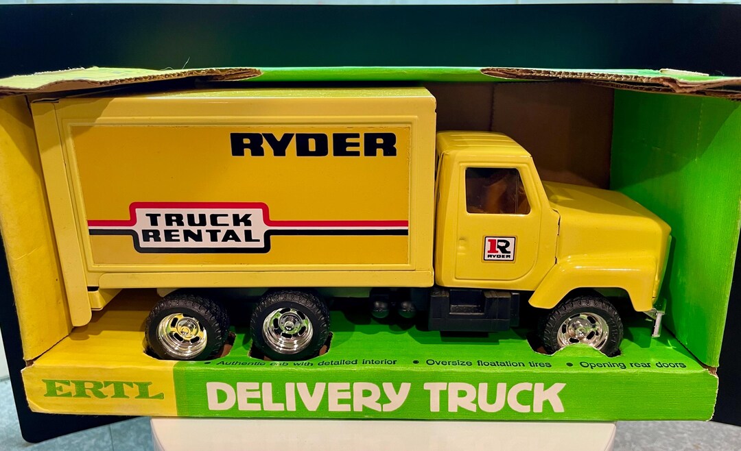 Vintage ETRL International Series Ryder Box Truck Toy NOS in Box - Etsy