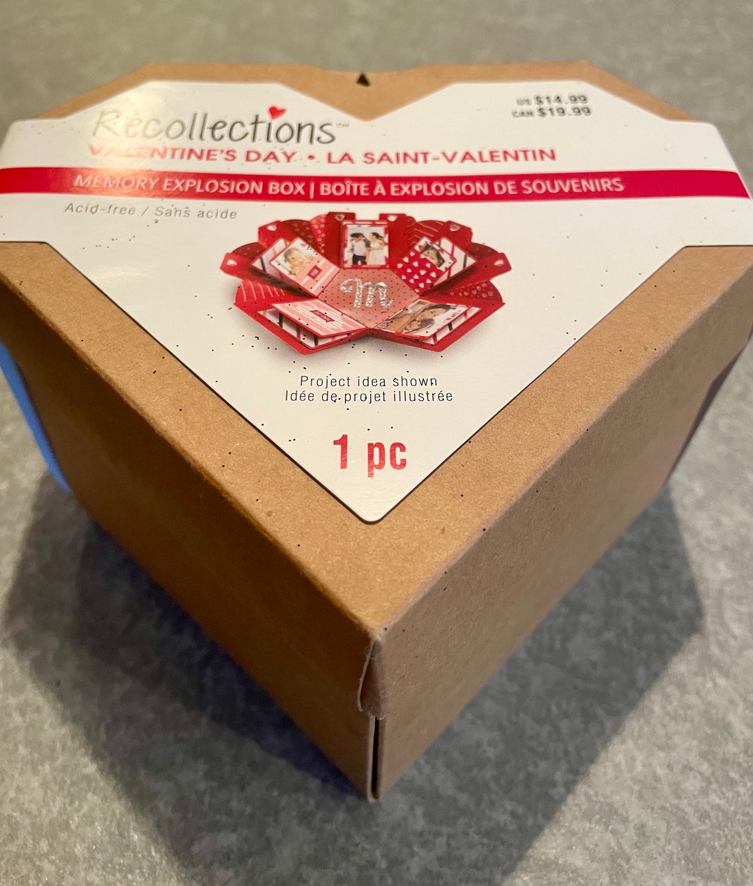 Explosion Boxes DIY Heart Shaped - Etsy