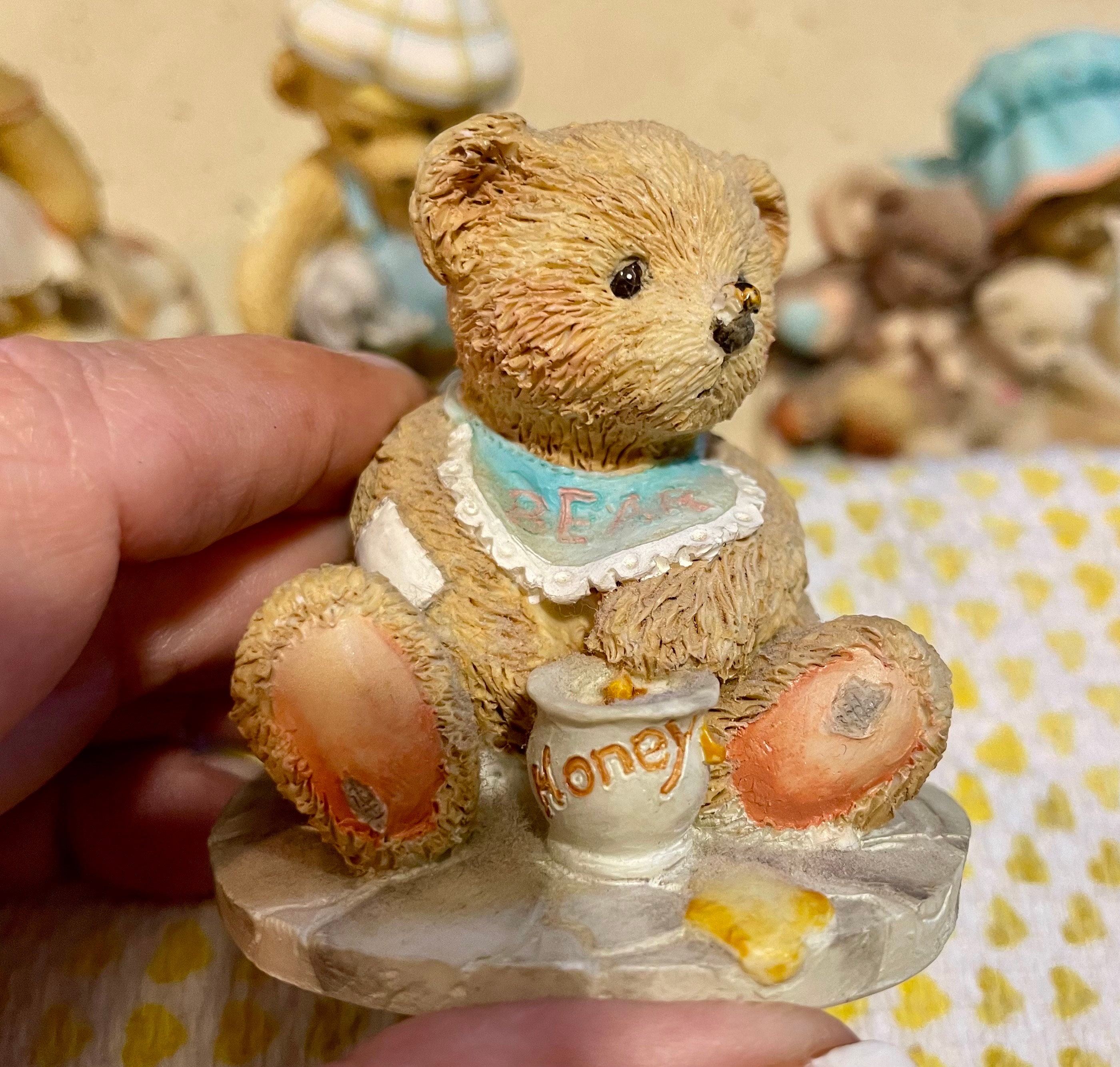 Vintage Cherished Teddies Figurine Collection Bundle of 7 Rare Finds ...