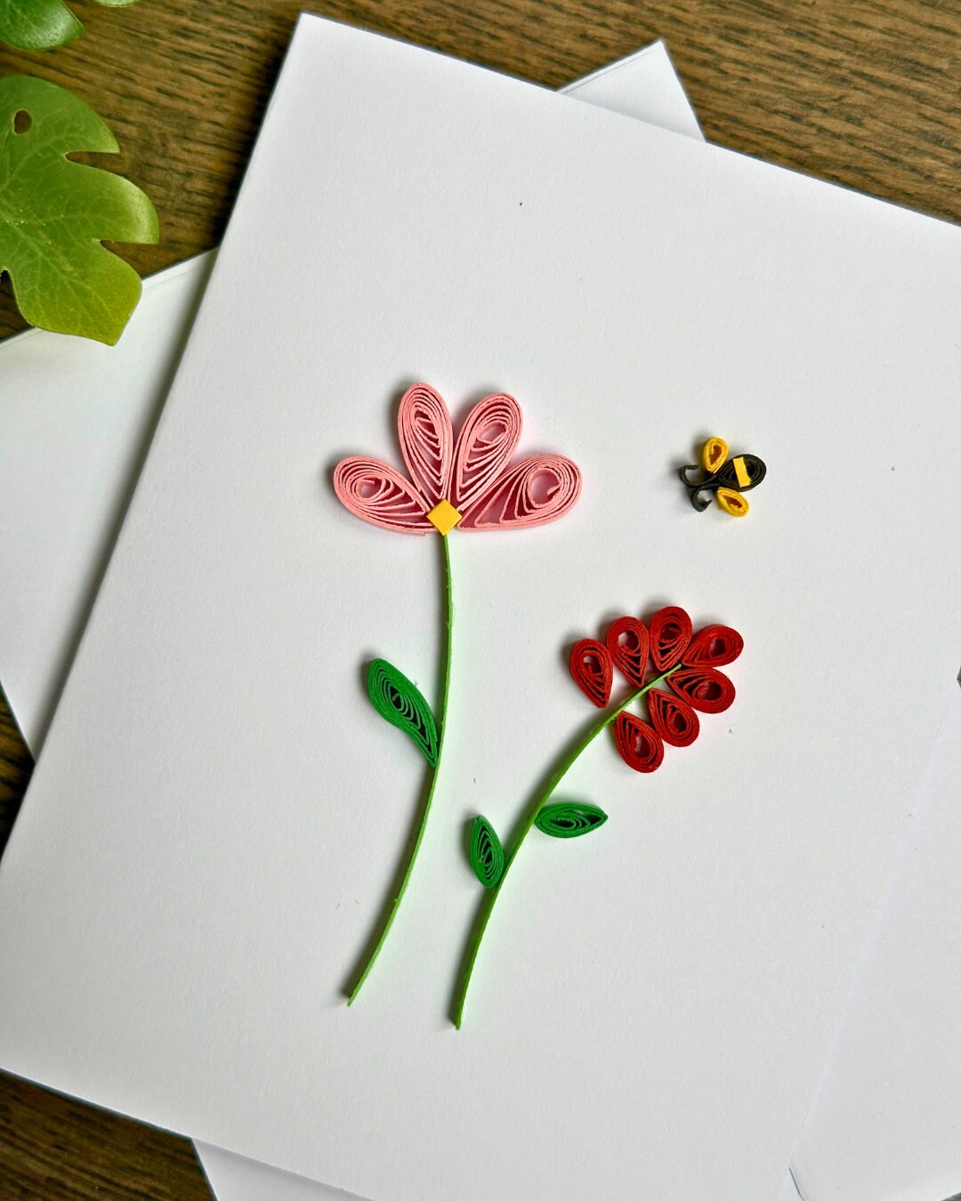 Everyday Greeting Card, Quilled Flower Card - Etsy