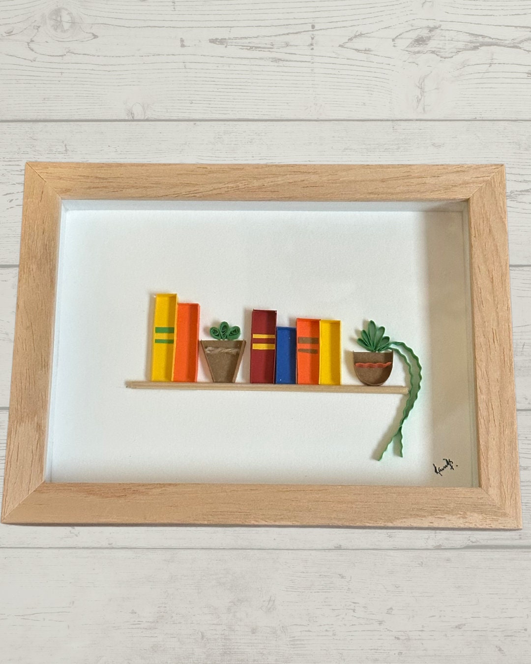 Unique 3D Paper Quill Design - Sustainable Home Art - Perfect Gift for ...