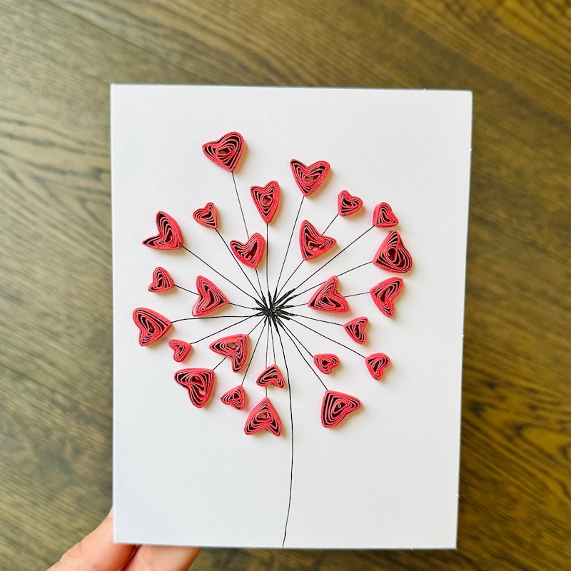 Quilled Heart - Etsy