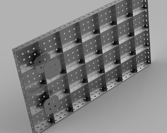 Welding Table 2400 X 1200 X 150 X 6mm DXF Files - Etsy