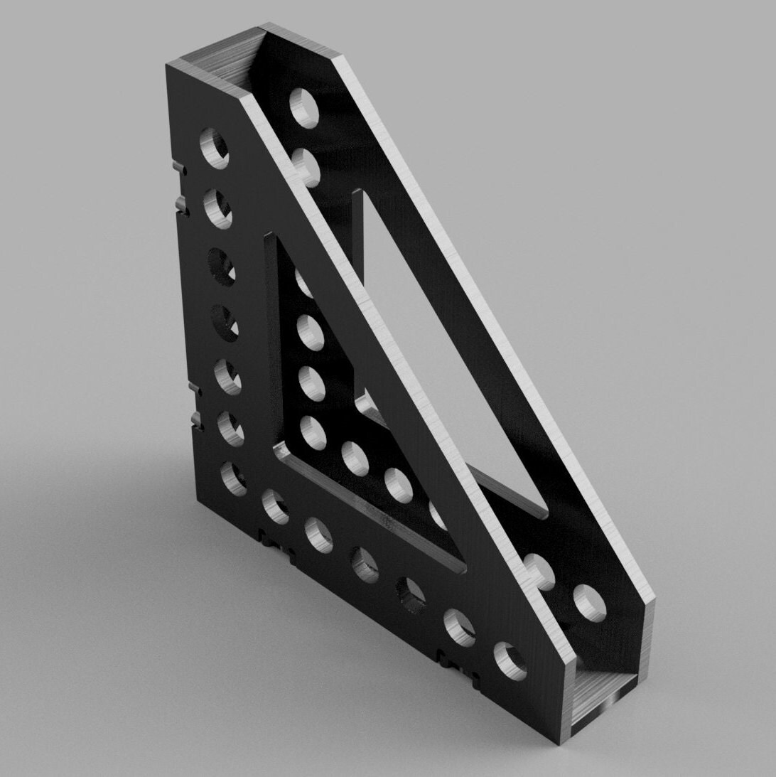 Welding Square 90 Degree 50 X 200 X 200 X 6mm DXF | Etsy