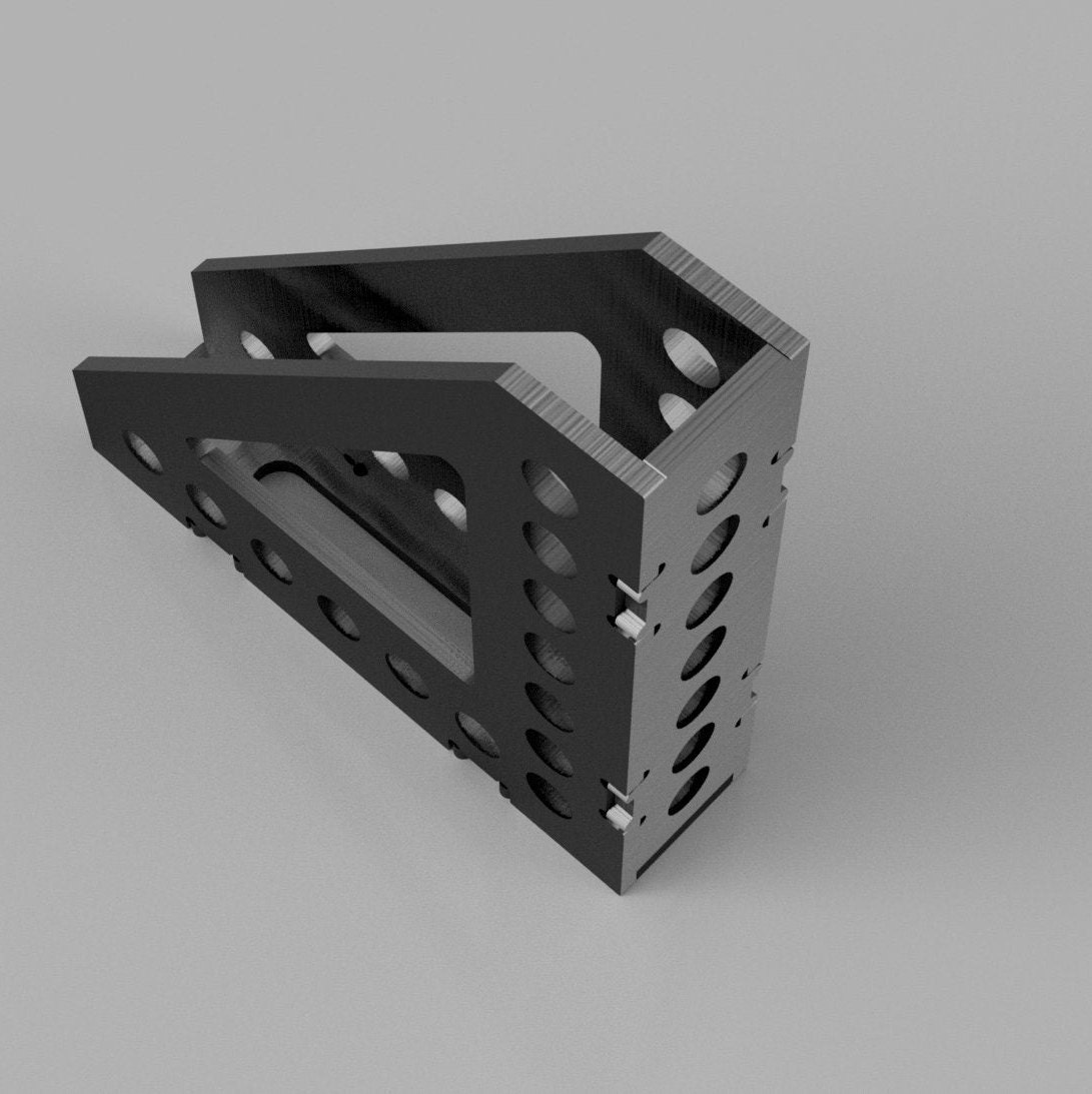 Welding Square 90 Degree 50 X 200 X 200 X 6mm DXF | Etsy