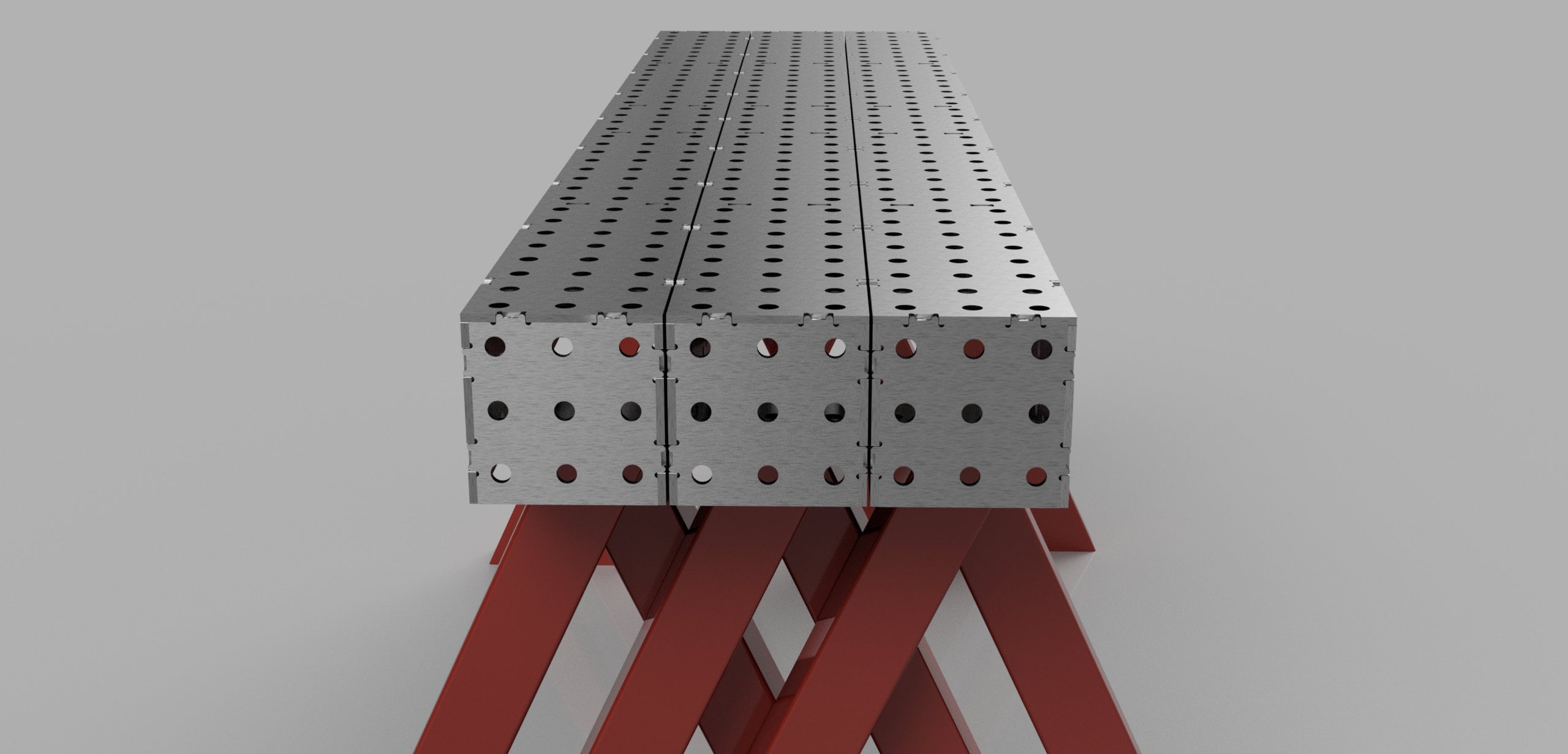 Welding Trestle 6 X 72 X 6 X 1/4 Inch DXF - Etsy