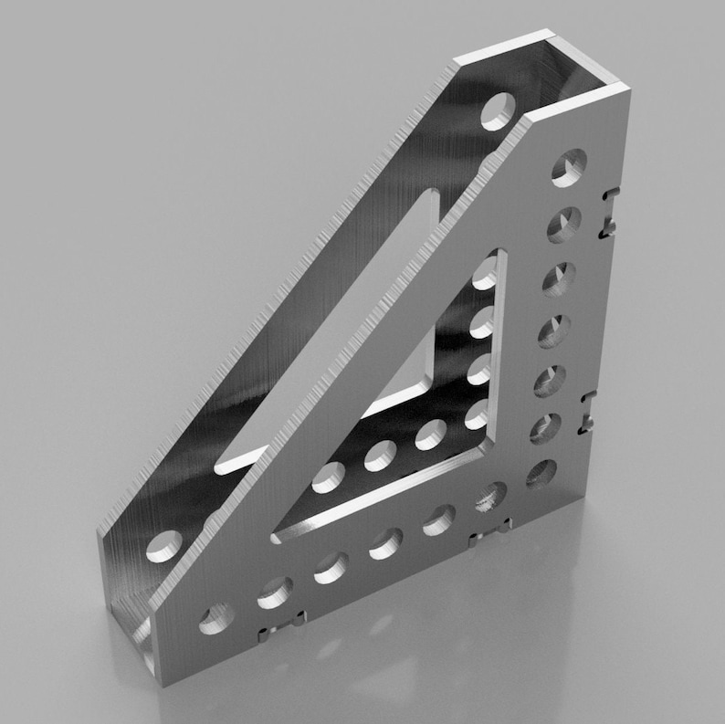 Welding Square 90 Degree 8 X 8 X 2 X 1/4 Inch DXF Files - Etsy