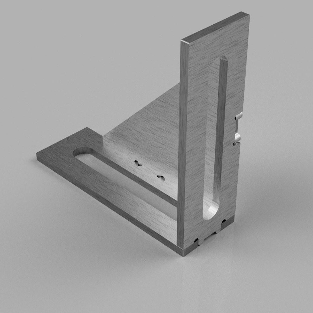 Square Quick Stop 150 X 150 X 50 X 6mm DXF 1 - Etsy