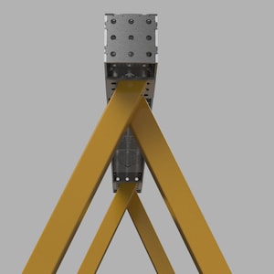 Welding Trestle 150 X 1800 X 150 X 6mm DXF Files - Etsy