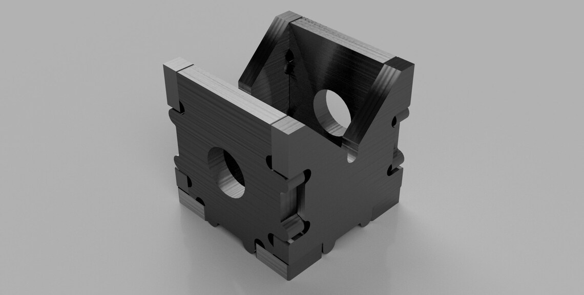 Welding V Block Clamping Jig 50 X 50 X 50 X 6mm DXF Files - Etsy