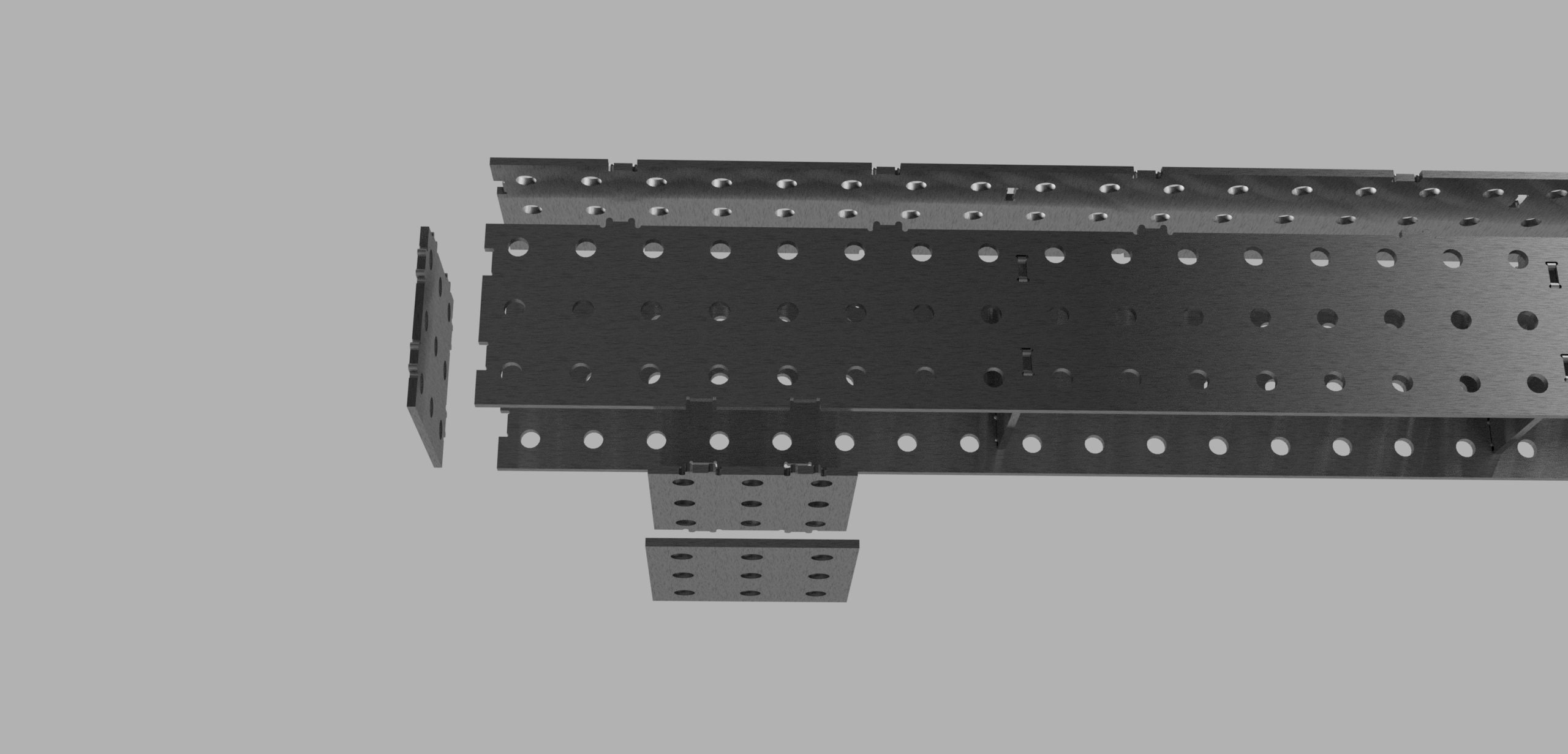 Welding Trestle 6 X 72 X 6 X 1/4 Inch DXF - Etsy