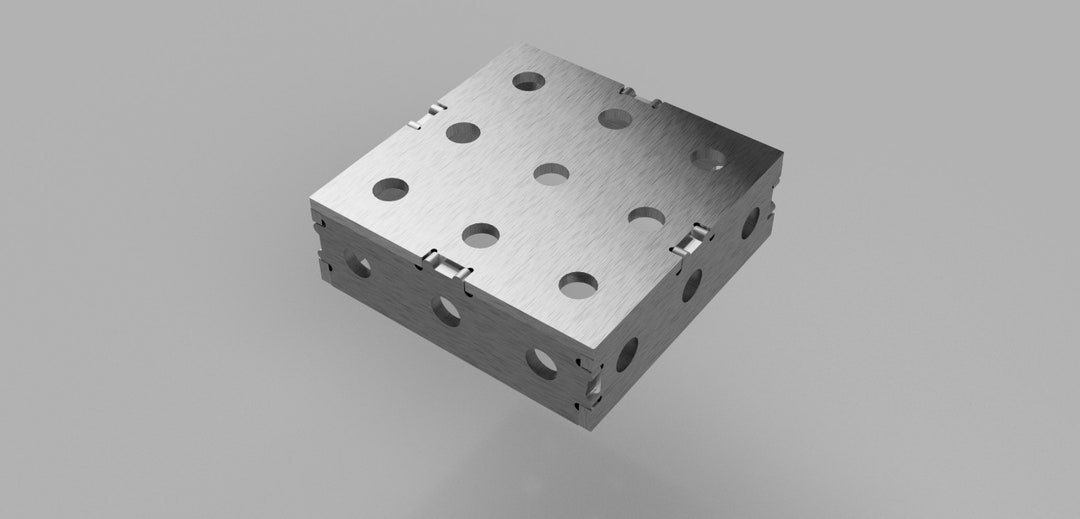 Welding Block (1) 150 X 150 X 50 X 6mm DXF Files - Etsy