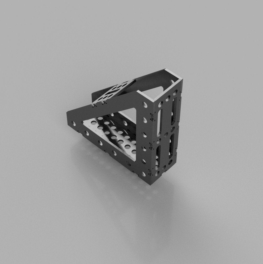 Welding Square 90 Degree 100 X 300 X 300 X 6mm DXF - Etsy