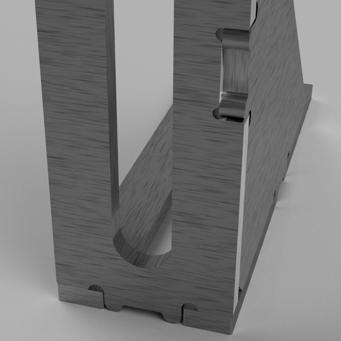 Square Quick Stop 150 X 150 X 50 X 6mm DXF 1 - Etsy