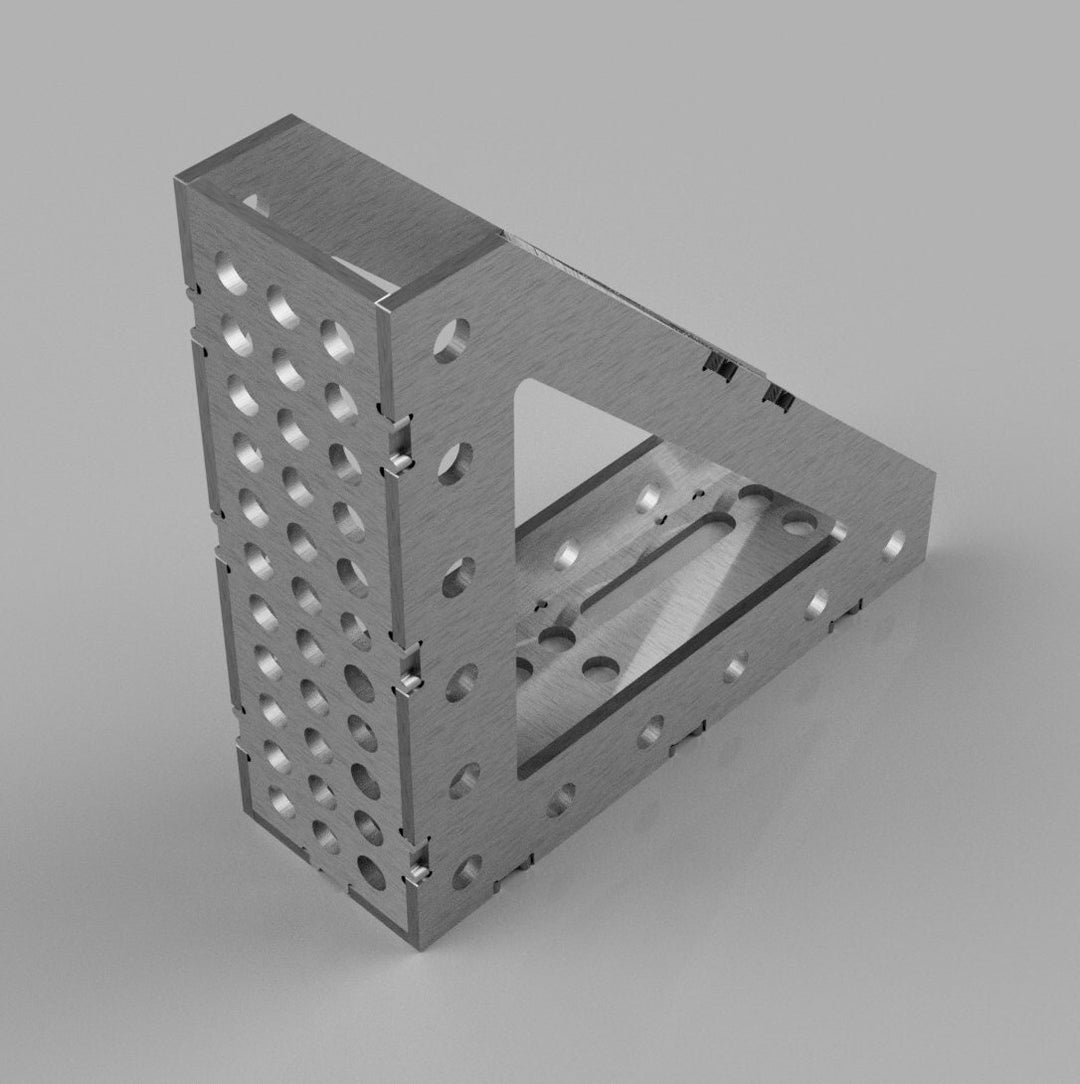 Welding Square 90 Degree 12 X 12 X 4 X 1/4 Inch DXF Files - Etsy