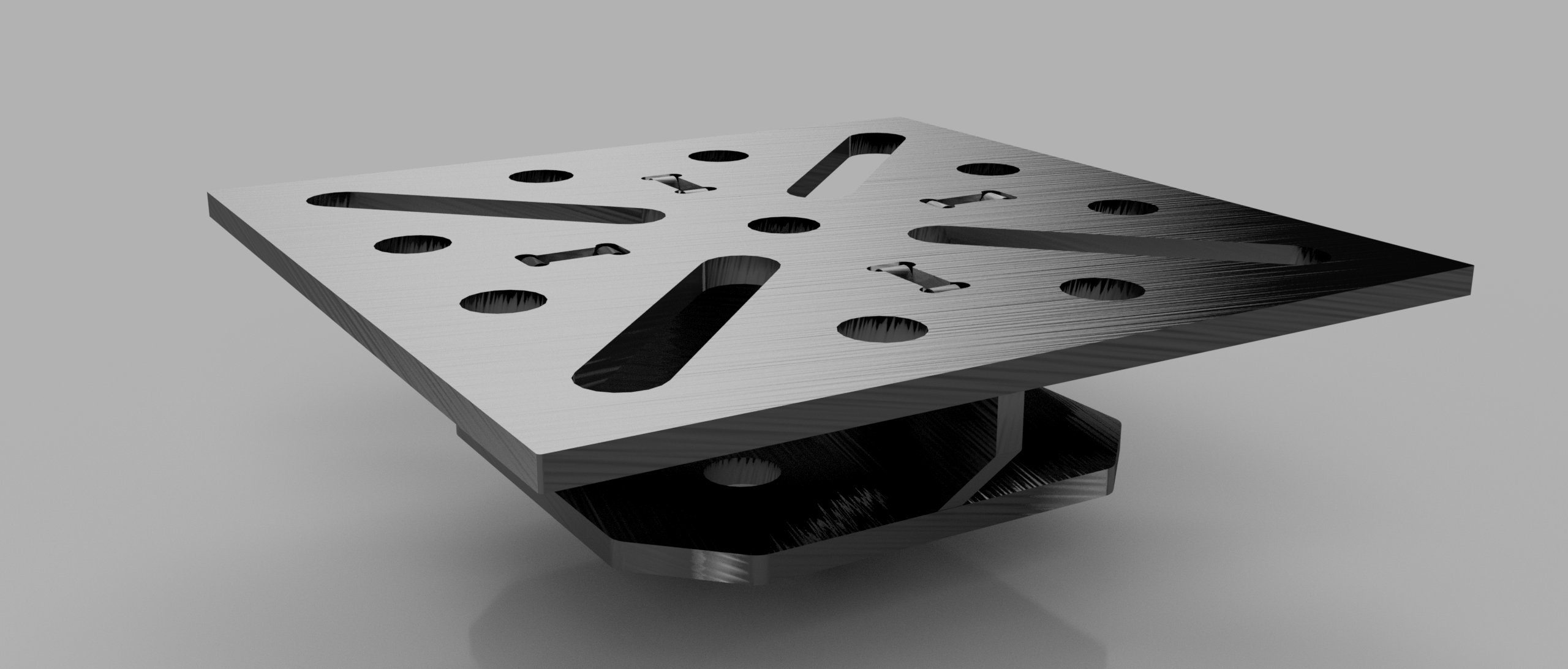 Stand Mount 200 X 200 X 50 X 6mm DXF - Etsy