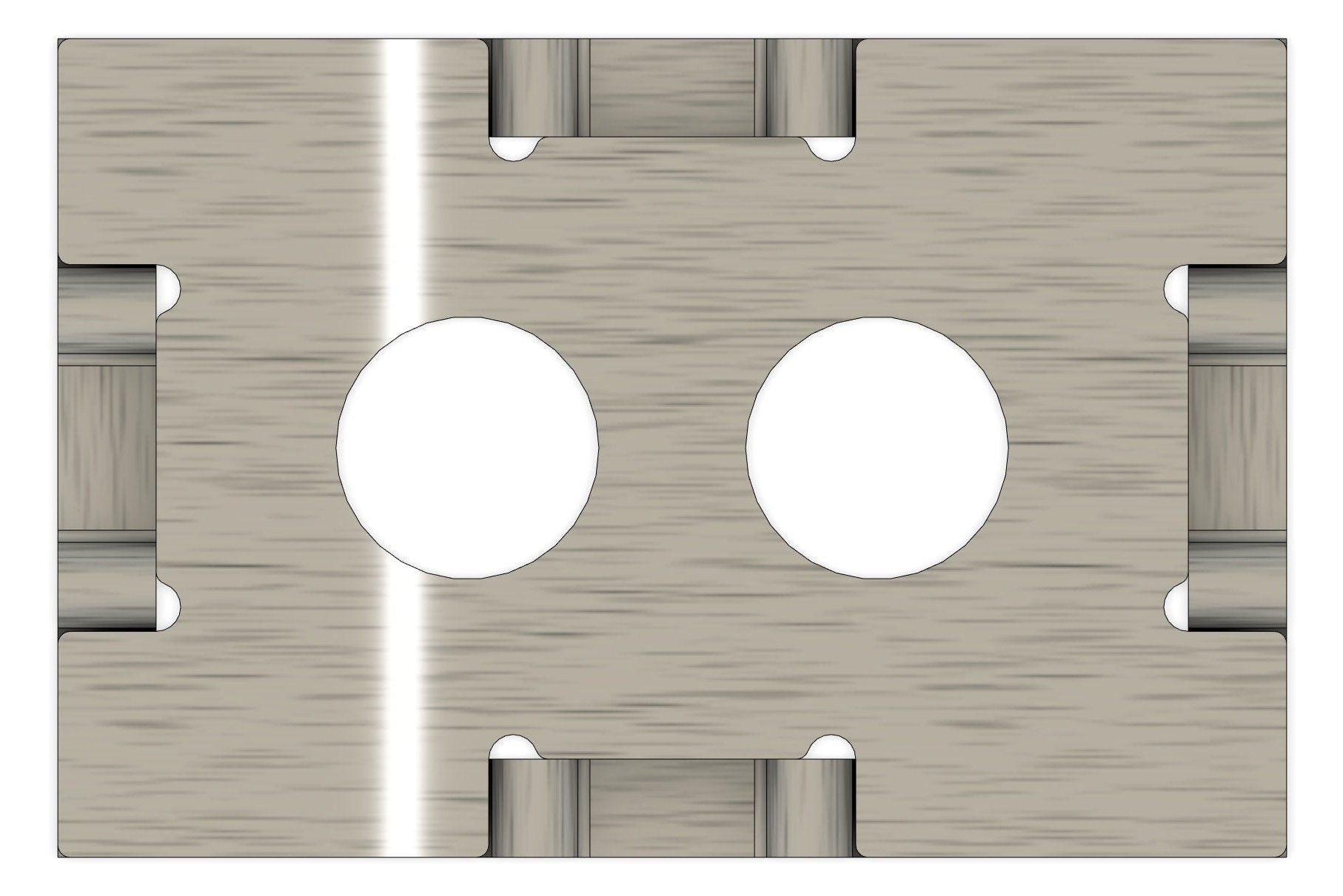 Welding 123 Block 25 X 50 X 75 X 6mm DXF Files - Etsy