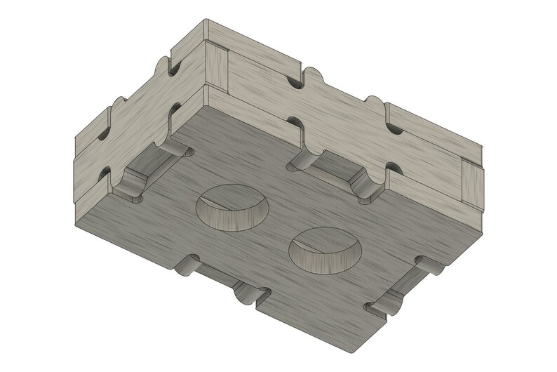 Welding 123 Block 25 X 50 X 75 X 6mm DXF - Etsy