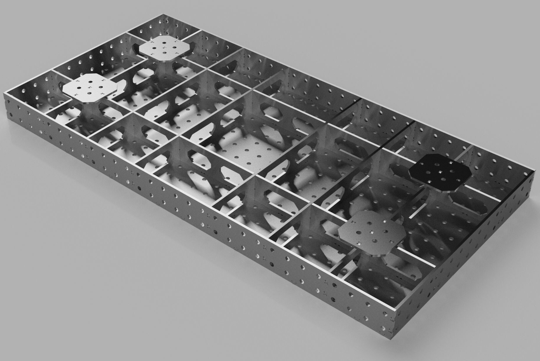 Welding Table 3000 X 1500 X 200 X 15mm DXF Files - Etsy