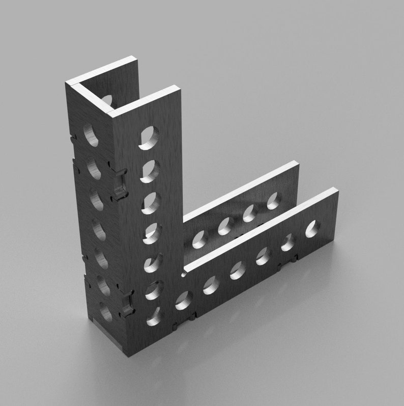 Welding L Square 90 Degree 200 X 200 X 50 X 6mm DXF - Etsy