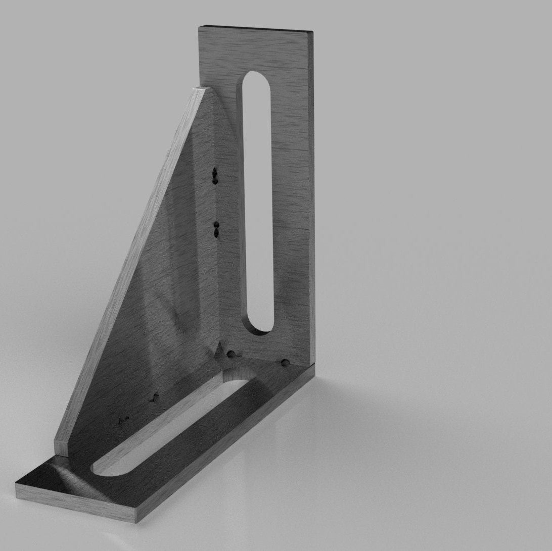 Square Quick Stop 150 X 150 X 50 X 6mm DXF 1 - Etsy