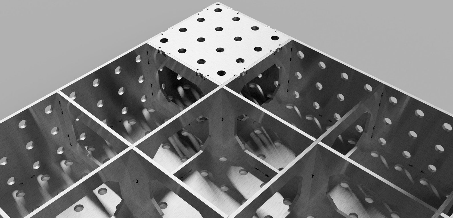 Welding Table 2400 X 1200 X 150 X 6mm DXF Files - Etsy