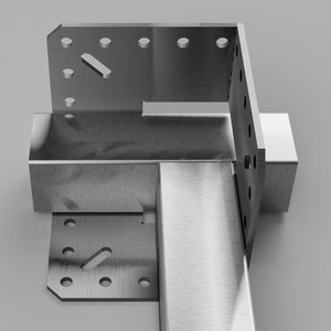 Welding Corner Clamping Square 250 X 250 X 117 X 8mm DXF Files - Etsy