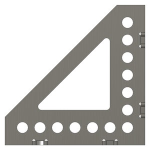 Welding Square 90 Degree 50 X 200 X 200 X 6mm DXF Files - Etsy