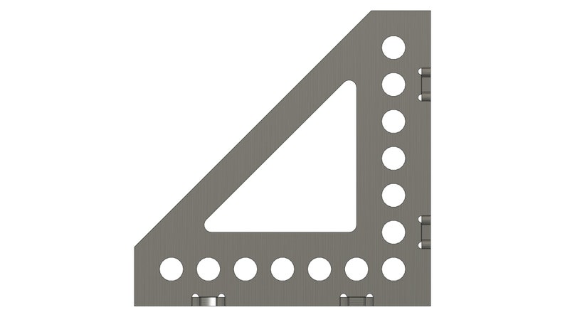 Welding Square 90 Degree 50 X 200 X 200 X 6mm DXF - Etsy